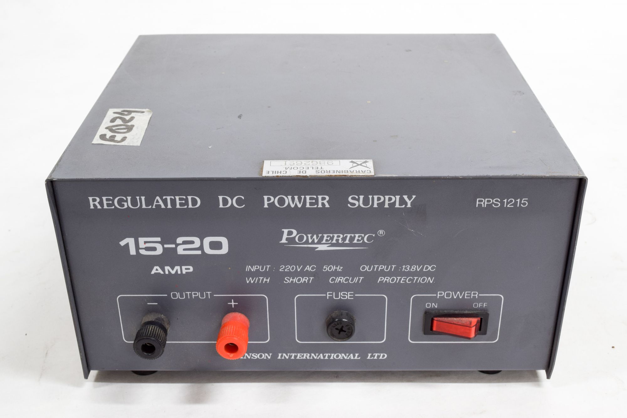 Regulated DC Power Supply RPS1215 Powertec | Colección MHC
