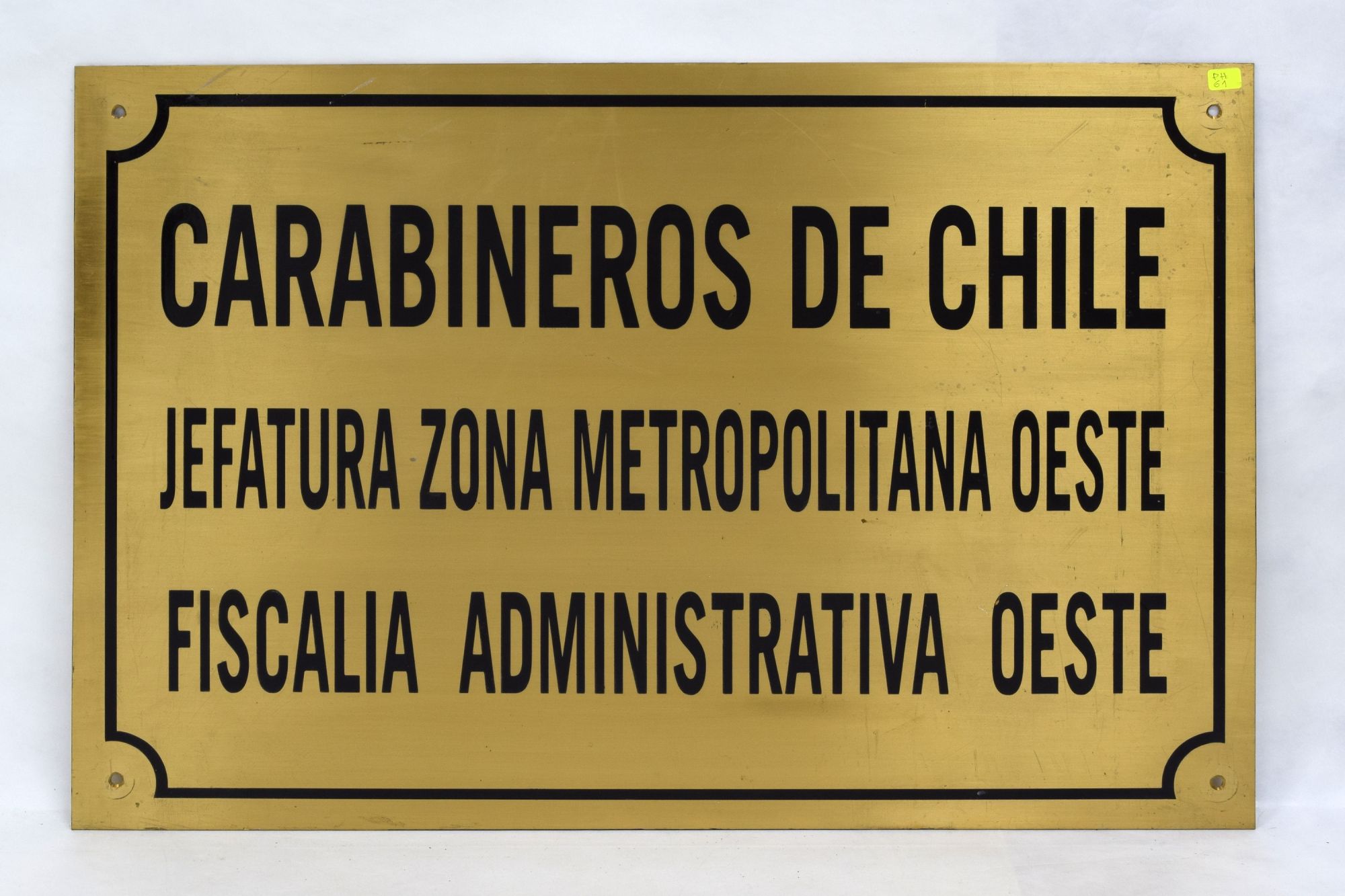 Jefatura Zona Metropolitana Oeste. Fiscalía Administrativa Oeste ...